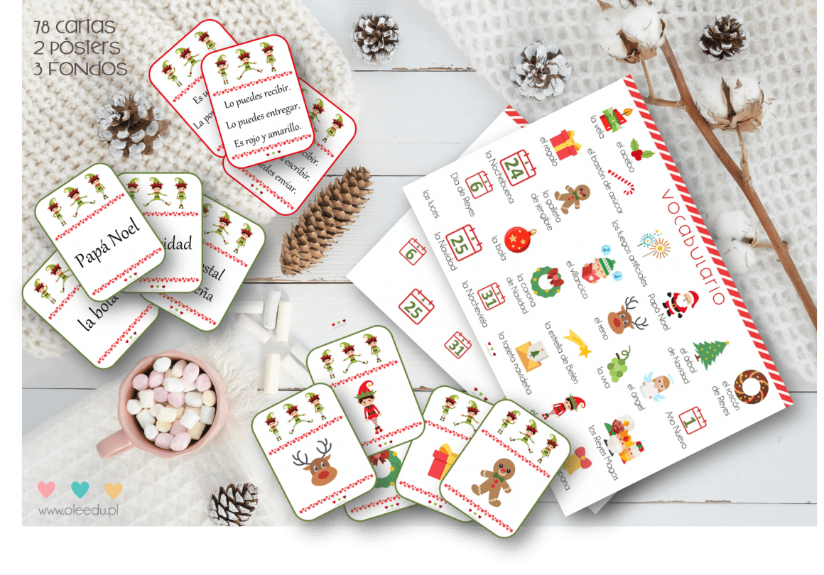 Navidad actividades interactivas clases de ele