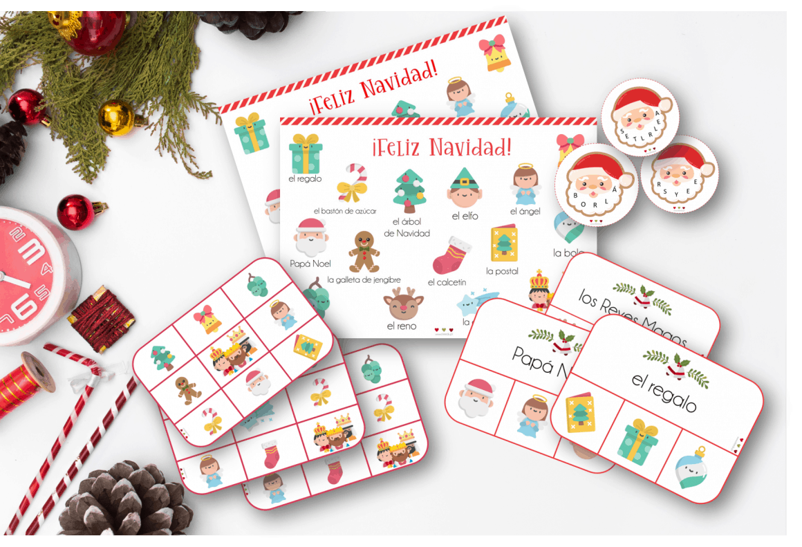 Navidad actividades interactivas clases de ele