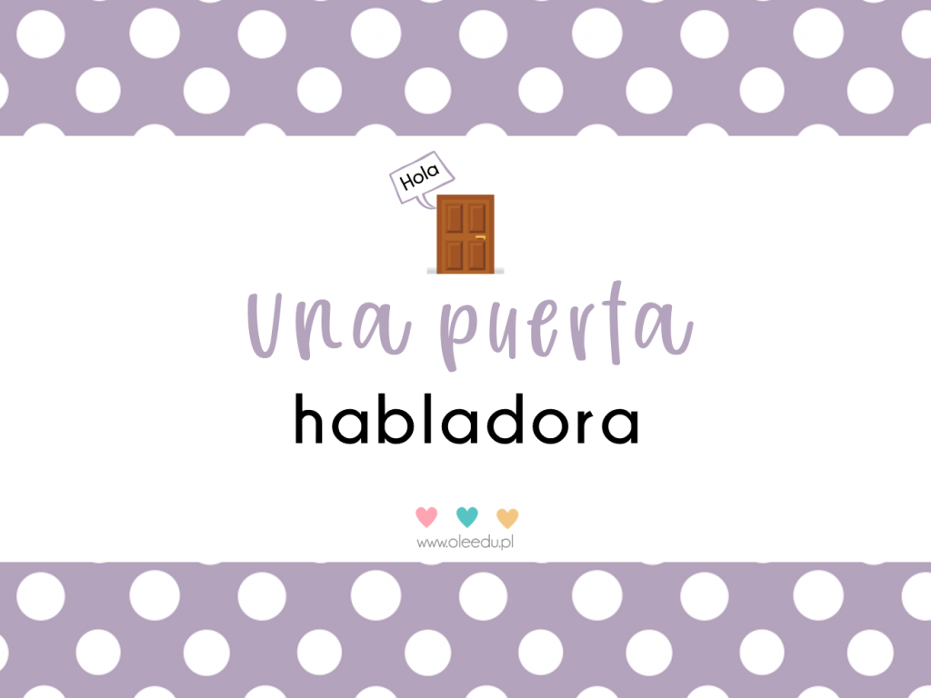 Una puerta habladora